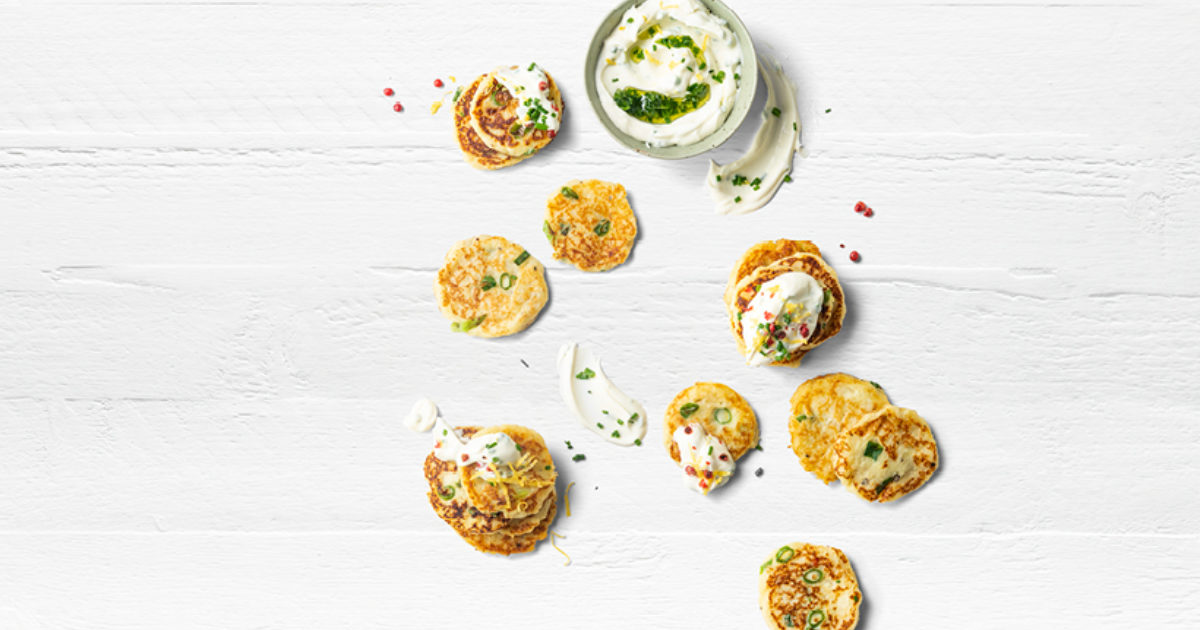 Prepare to be surprised | Potato Blini Pancake